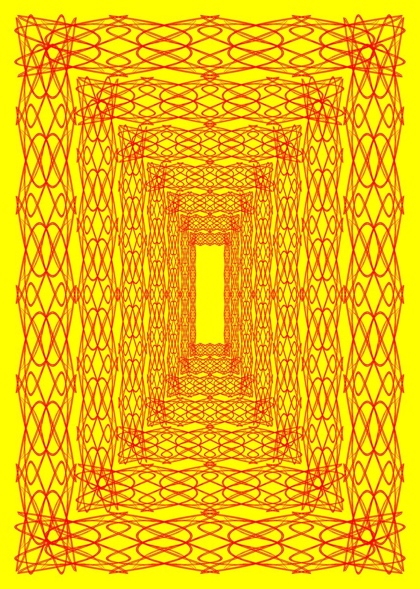 'Designer Vortex 57' Poster, picture, metal print, paint by Ferhan ...