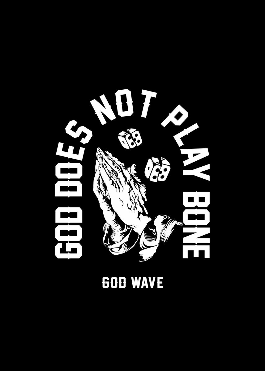 'God Wave' Poster, picture, metal print, paint by Ragil Sapto | Displate