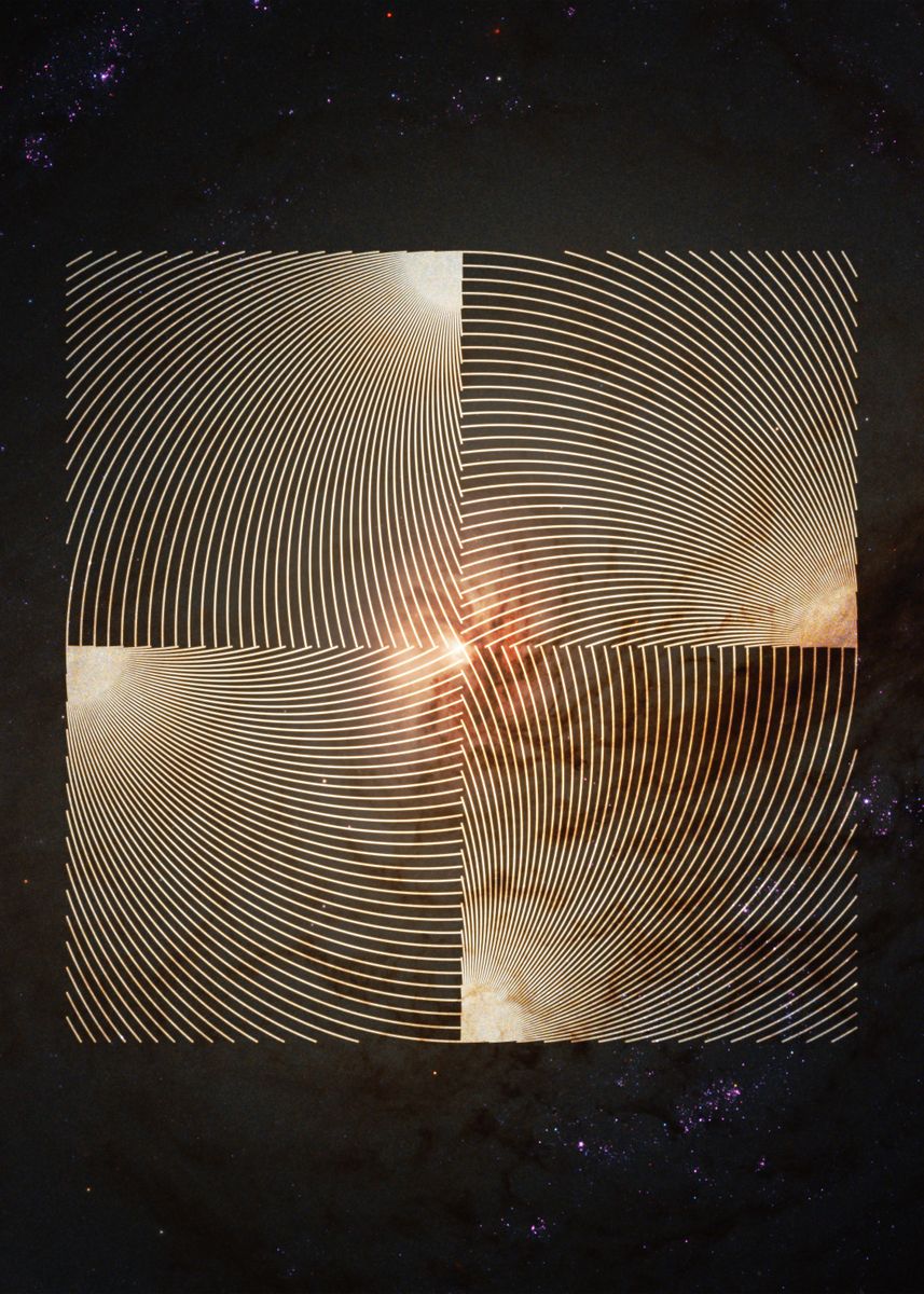 'Phi Lambda' Poster, picture, metal print, paint by Alice Iranon | Displate