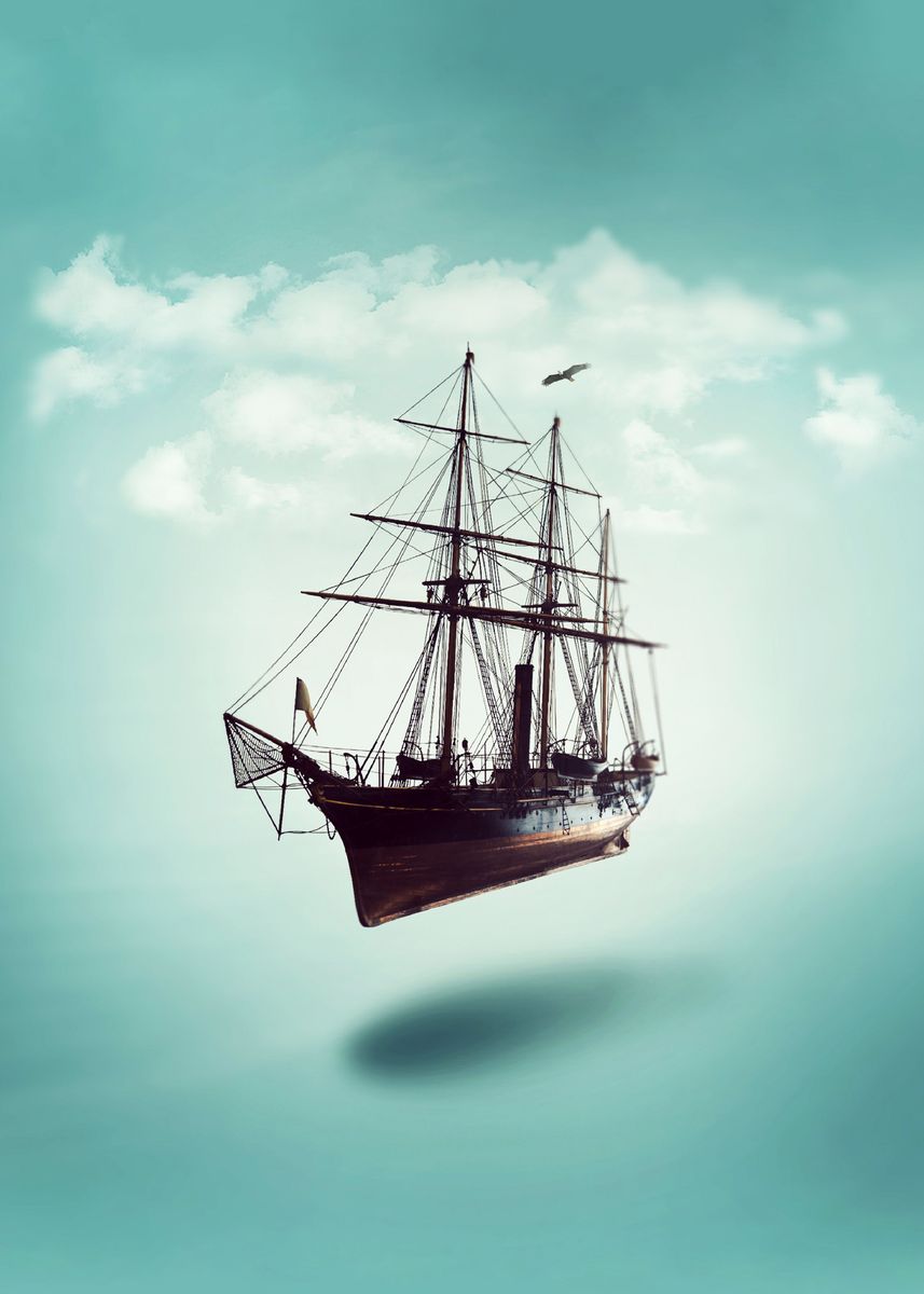 'Depth' Poster, picture, metal print, paint by RelDesign | Displate