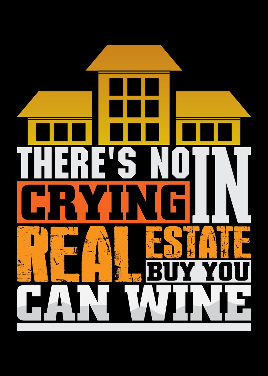 'Theres no crying in real' Poster by Lukas Erbsmehl | Displate