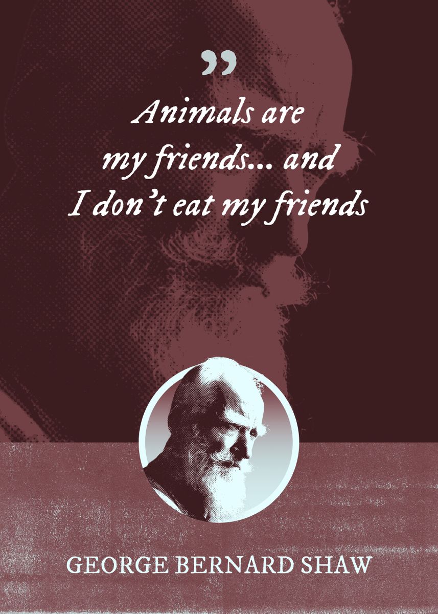 'Animals are my friends ' Poster by Syahrasi | Displate