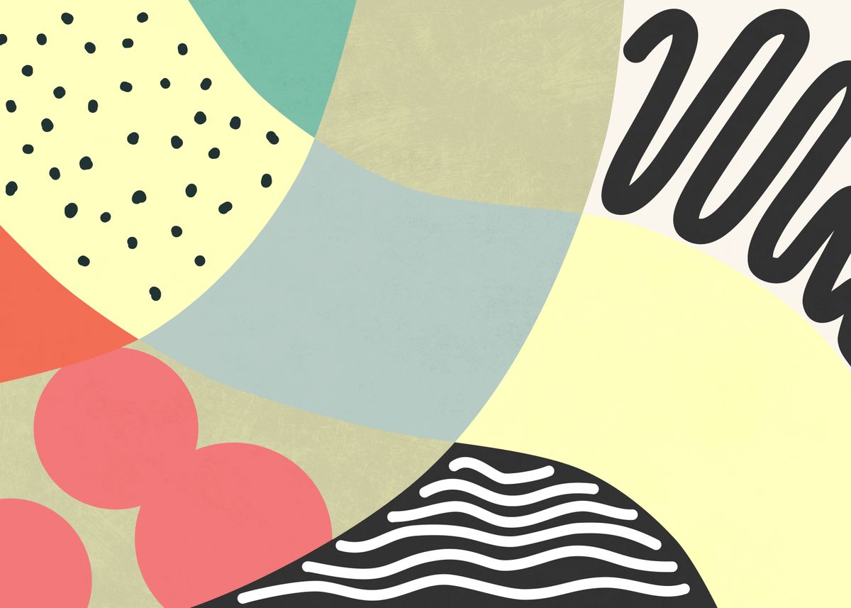 'Waves 14' Poster by amini54 | Displate