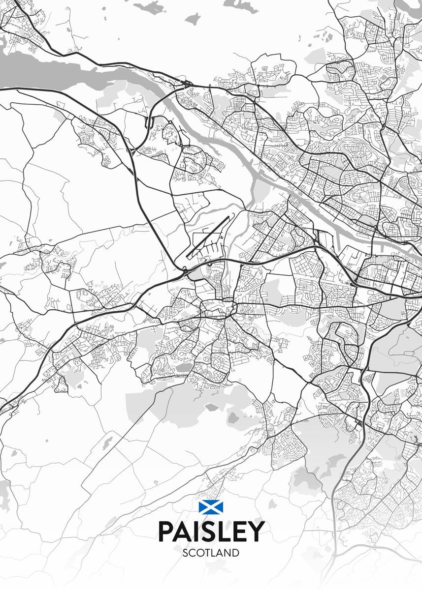 'Paisley UK' Poster, picture, metal print, paint by IMR Designs | Displate