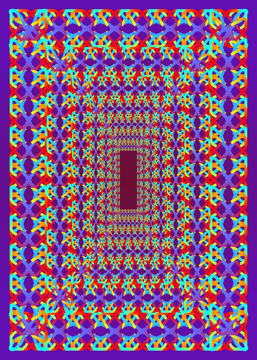 'Designer Vortex 80' Poster by Ferhan Abbas | Displate