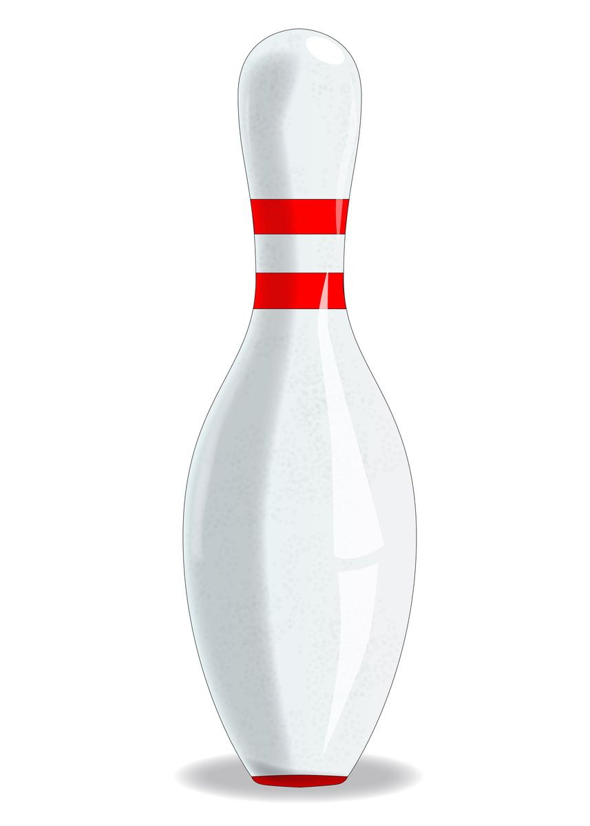 'Ten Pin' Poster, picture, metal print, paint by HomeStead Digital ...