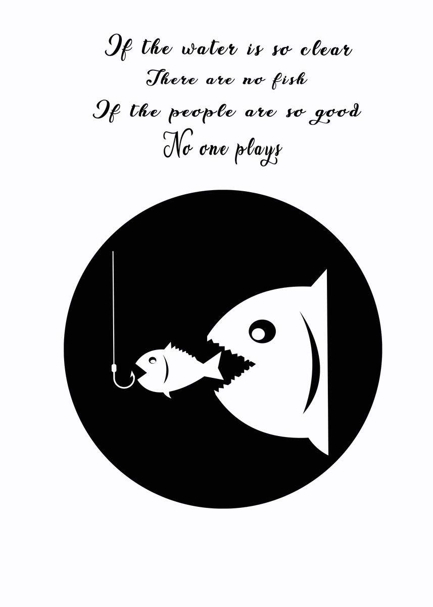 'Fishing ' Poster, picture, metal print, paint by FredrickOchoa | Displate