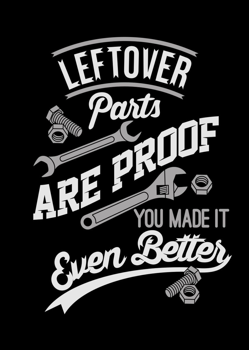 'Mechanic' Poster, picture, metal print, paint by ZS C O M M E R C E ...