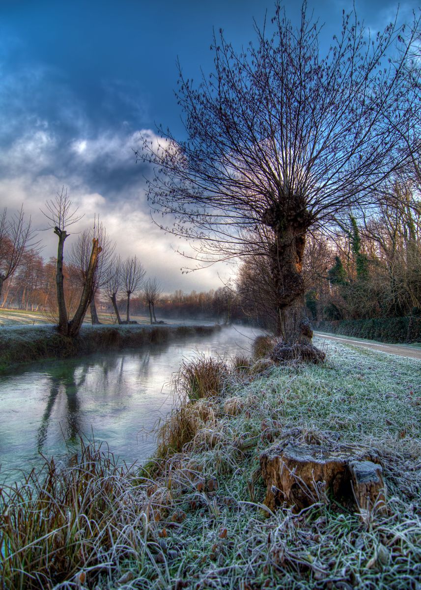 'Frozen country ' Poster, picture, metal print, paint by rmanu photo ...