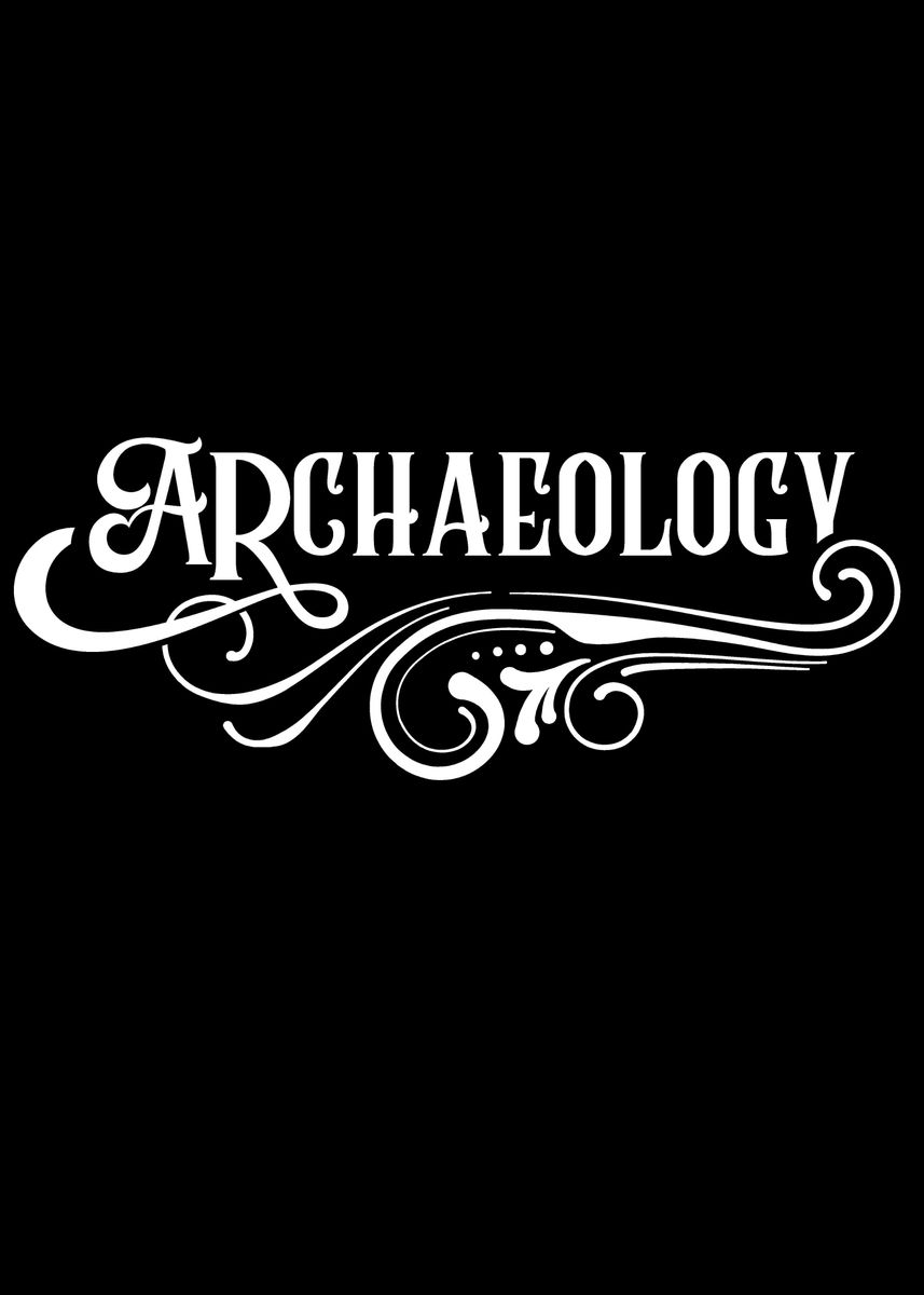 'Archaeology' Poster, picture, metal print, paint by dr3designs | Displate