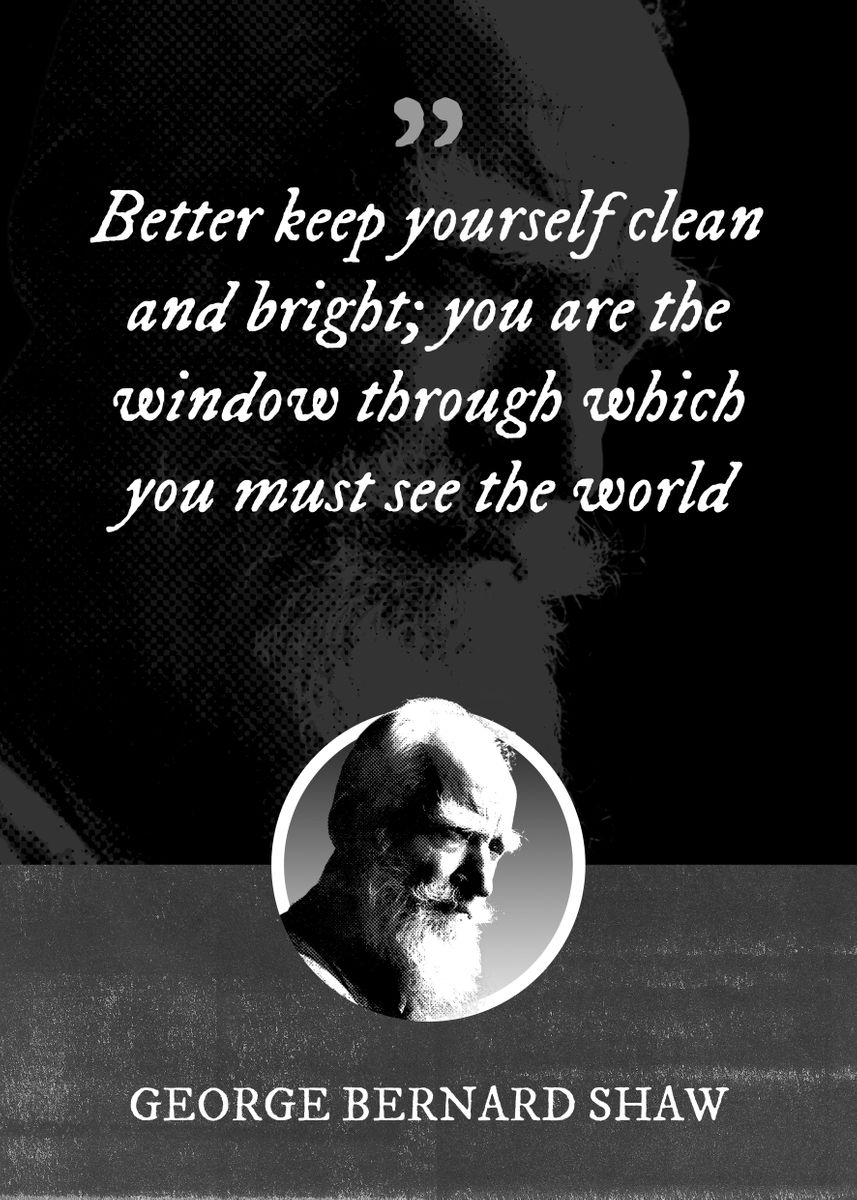 'Better keep yourself clean' Poster by Syahrasi | Displate