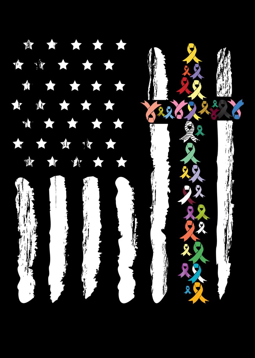 'All Cancer Matters' Poster, picture, metal print, paint by ...