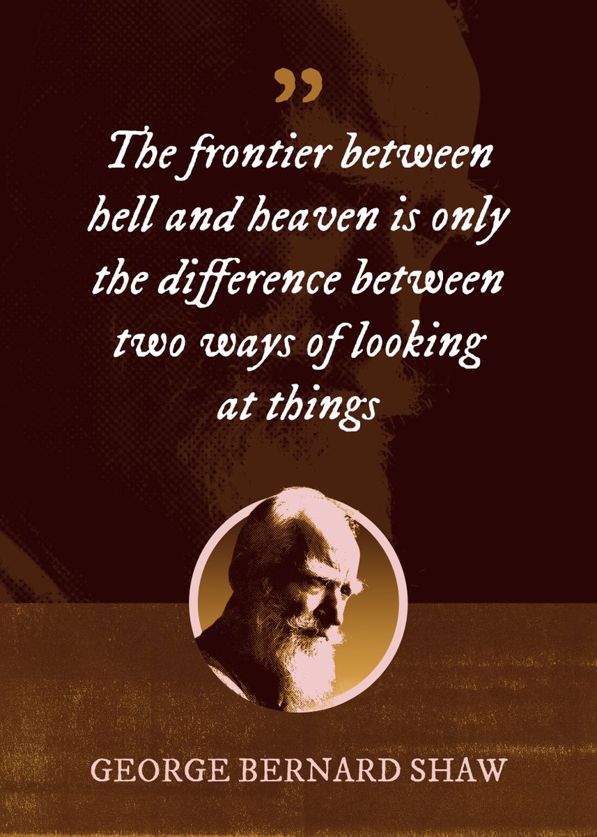 'The frontier between hell ' Poster, picture, metal print, paint by ...