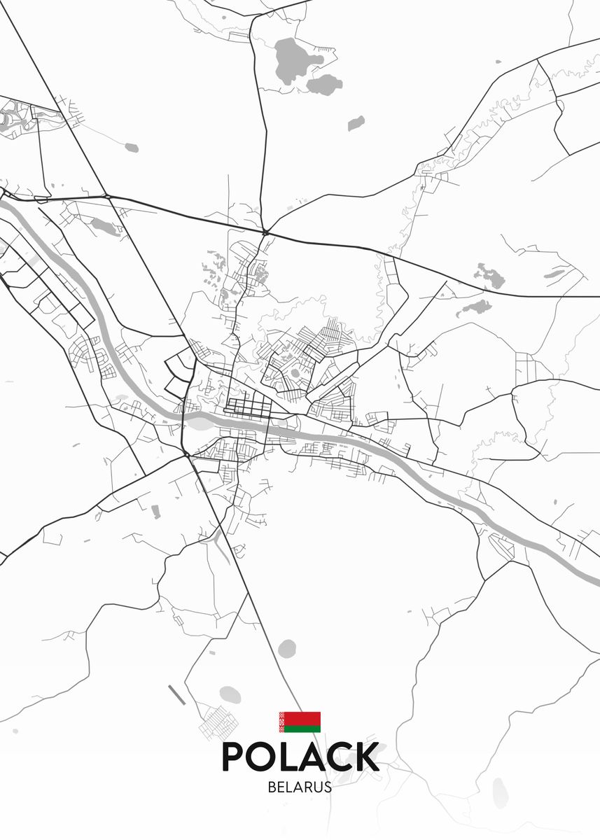 'Polack BY' Poster by IMR Designs | Displate