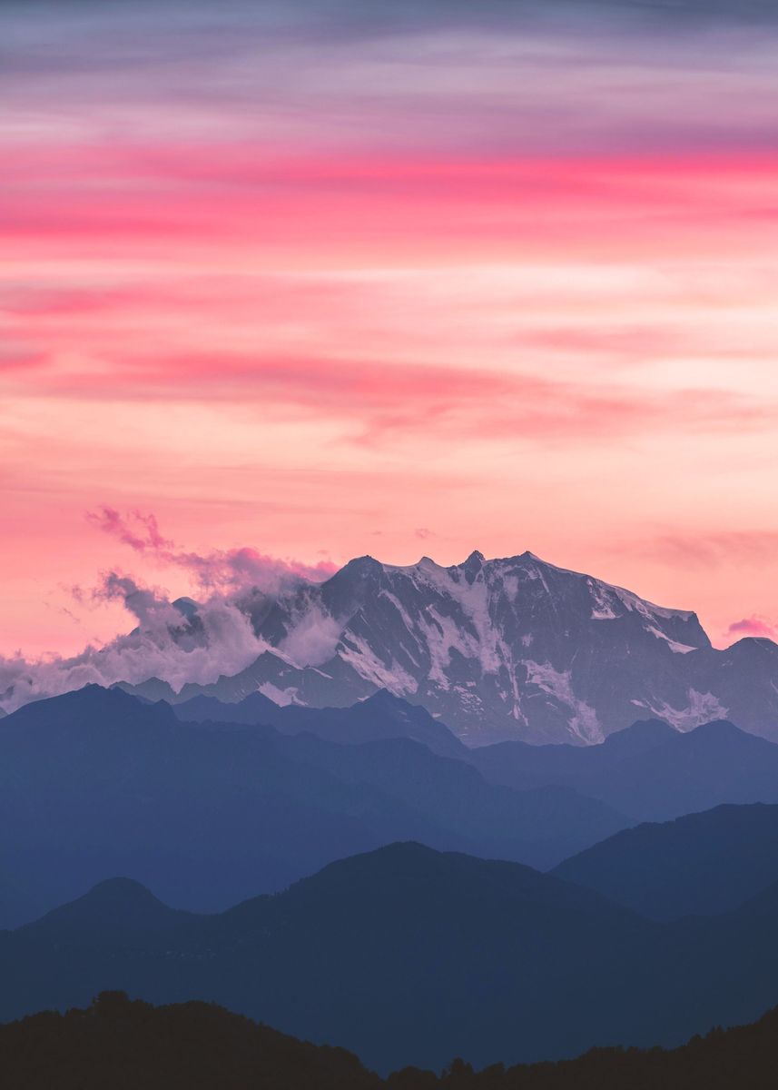 'beautiful sunset' Poster by RonnieArts | Displate