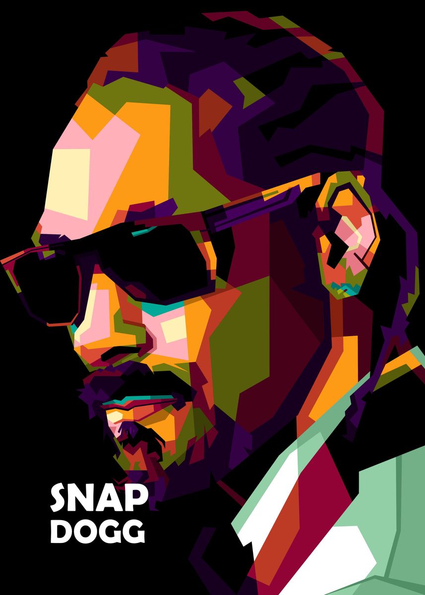 'Snap Dogg' Poster, picture, metal print, paint by AMIRUDIN 06 | Displate