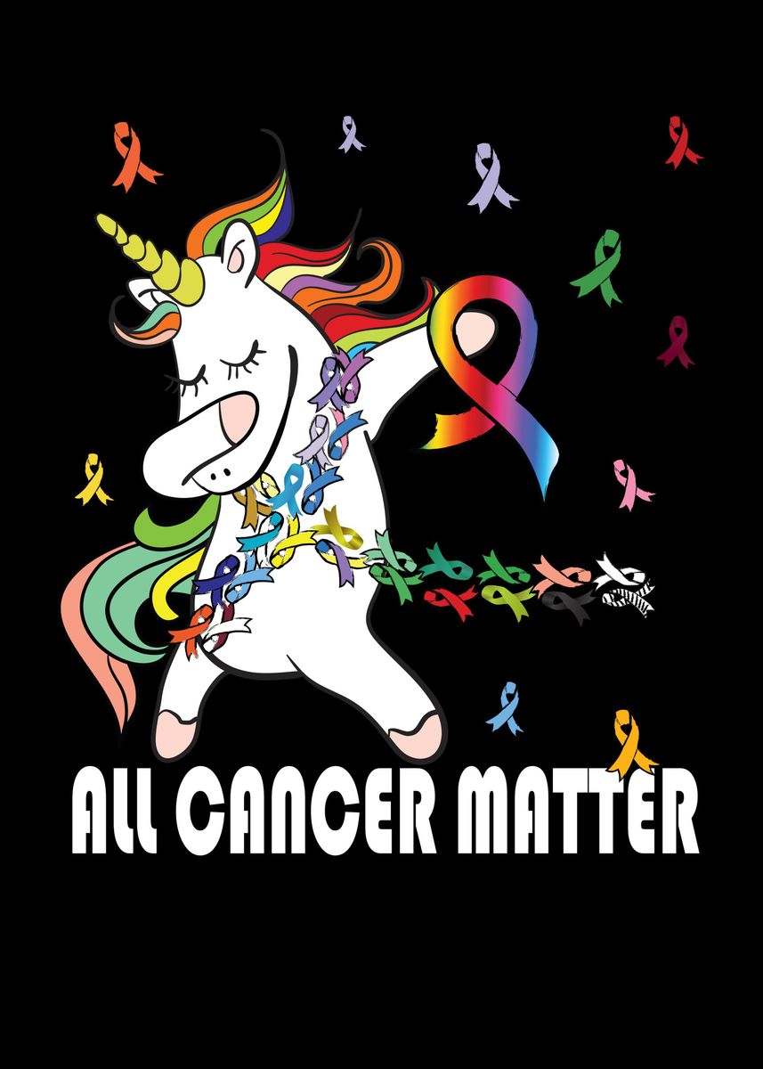 'All Cancer Matters' Poster by PlateMadeStuff | Displate