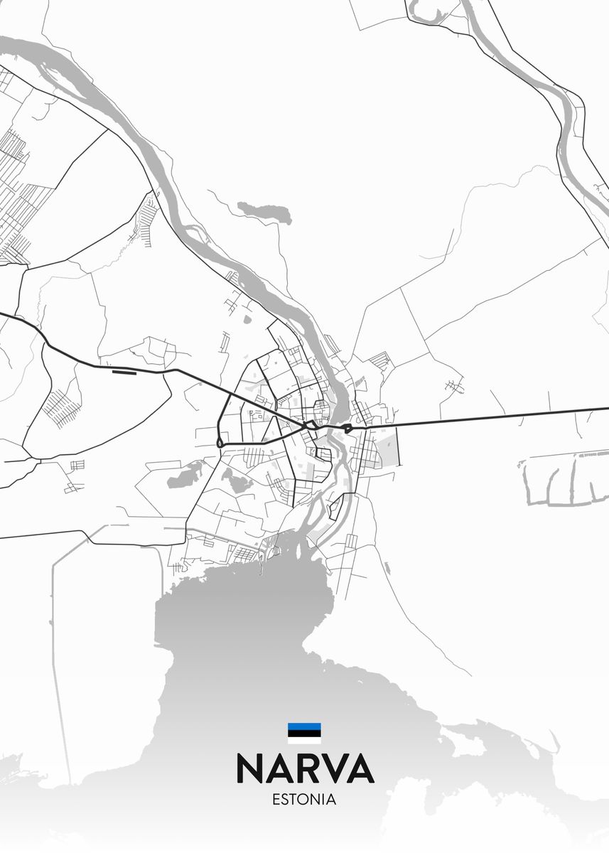 'Narva EE' Poster by IMR Designs | Displate