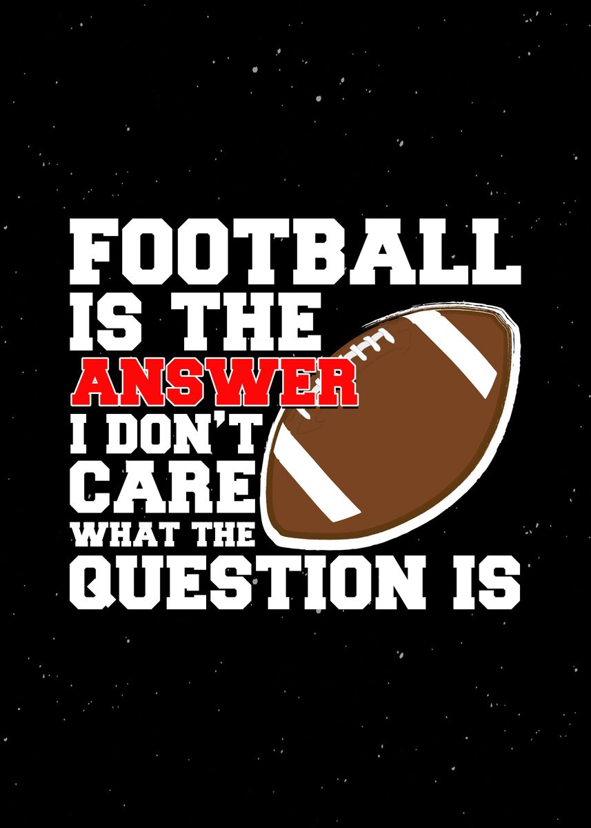 'Football Fans Wall Decor' Poster by Decoratier Qwerdenker | Displate