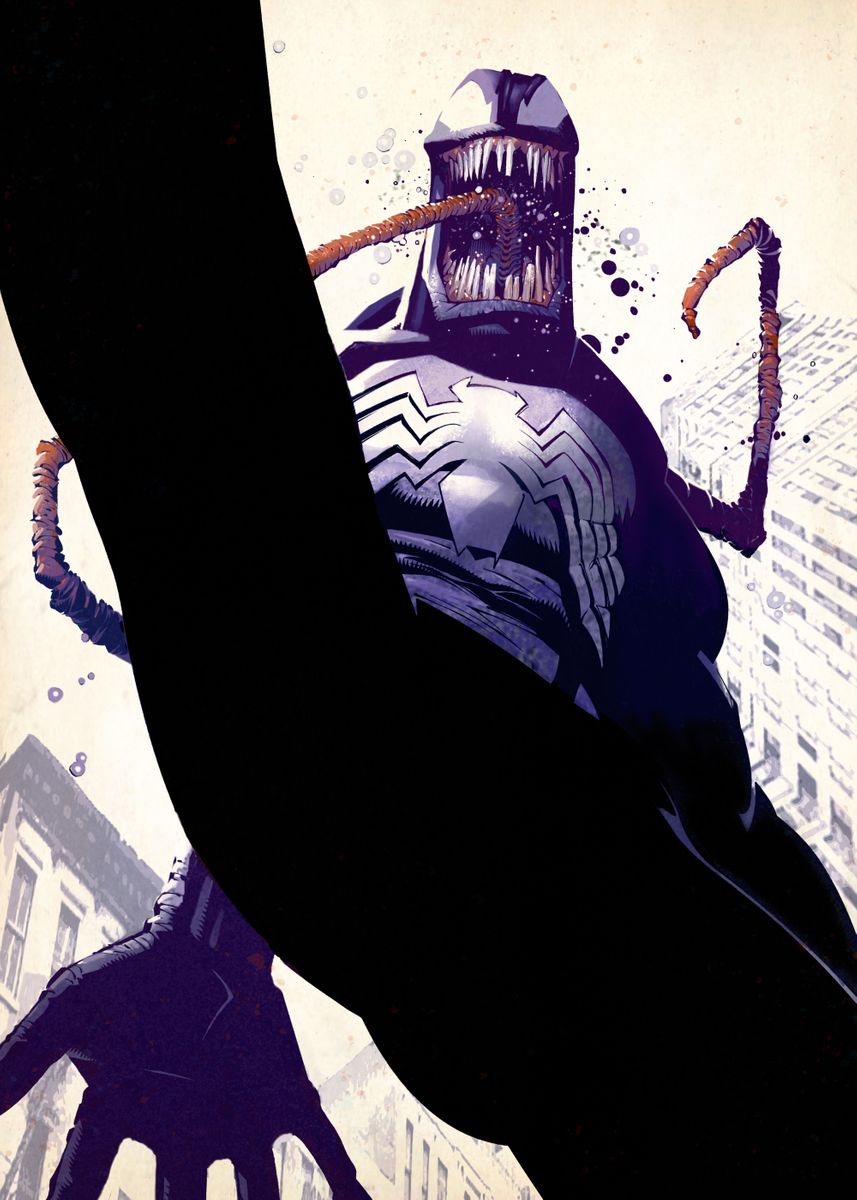 'Evil' Poster, picture, metal print, paint by Marvel | Displate