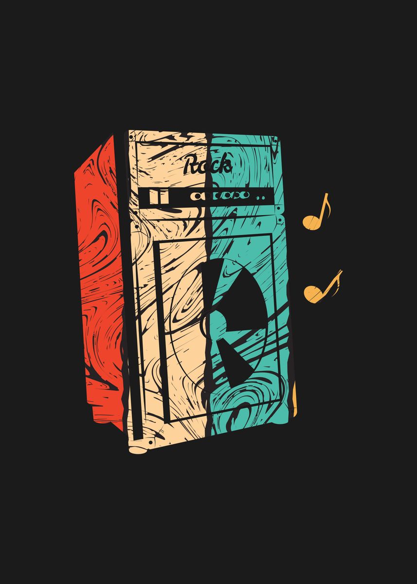 'Musical Instrument' Poster, picture, metal print, paint by Musical ...