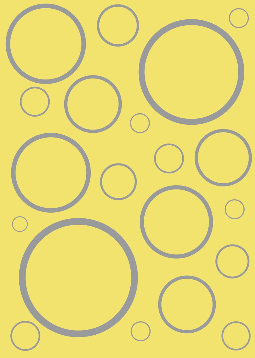 'Floating Bubbles' Poster by Josh B | Displate