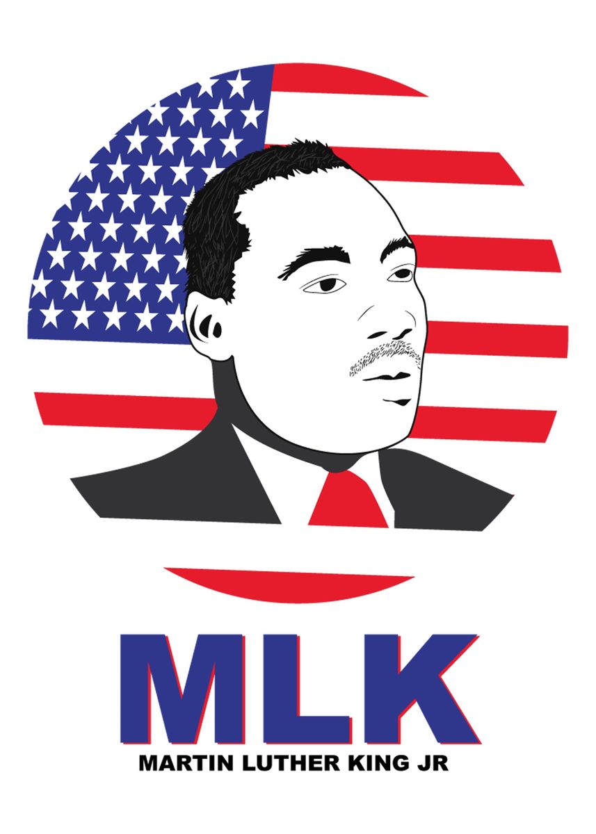 'Martin Luther King MLK' Poster, picture, metal print, paint by Max ...