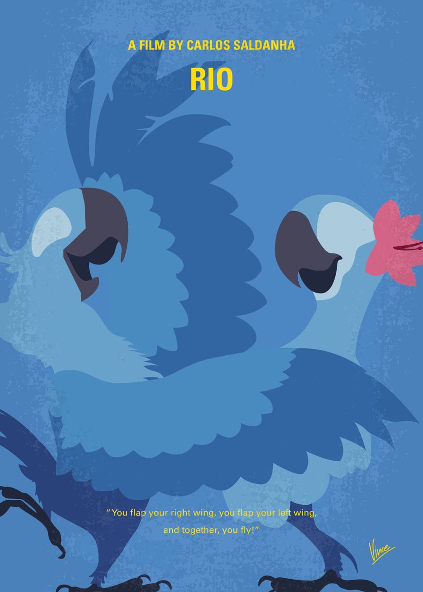 'No1247 My RIO ' Poster, picture, metal print, paint by Chungkong Art ...