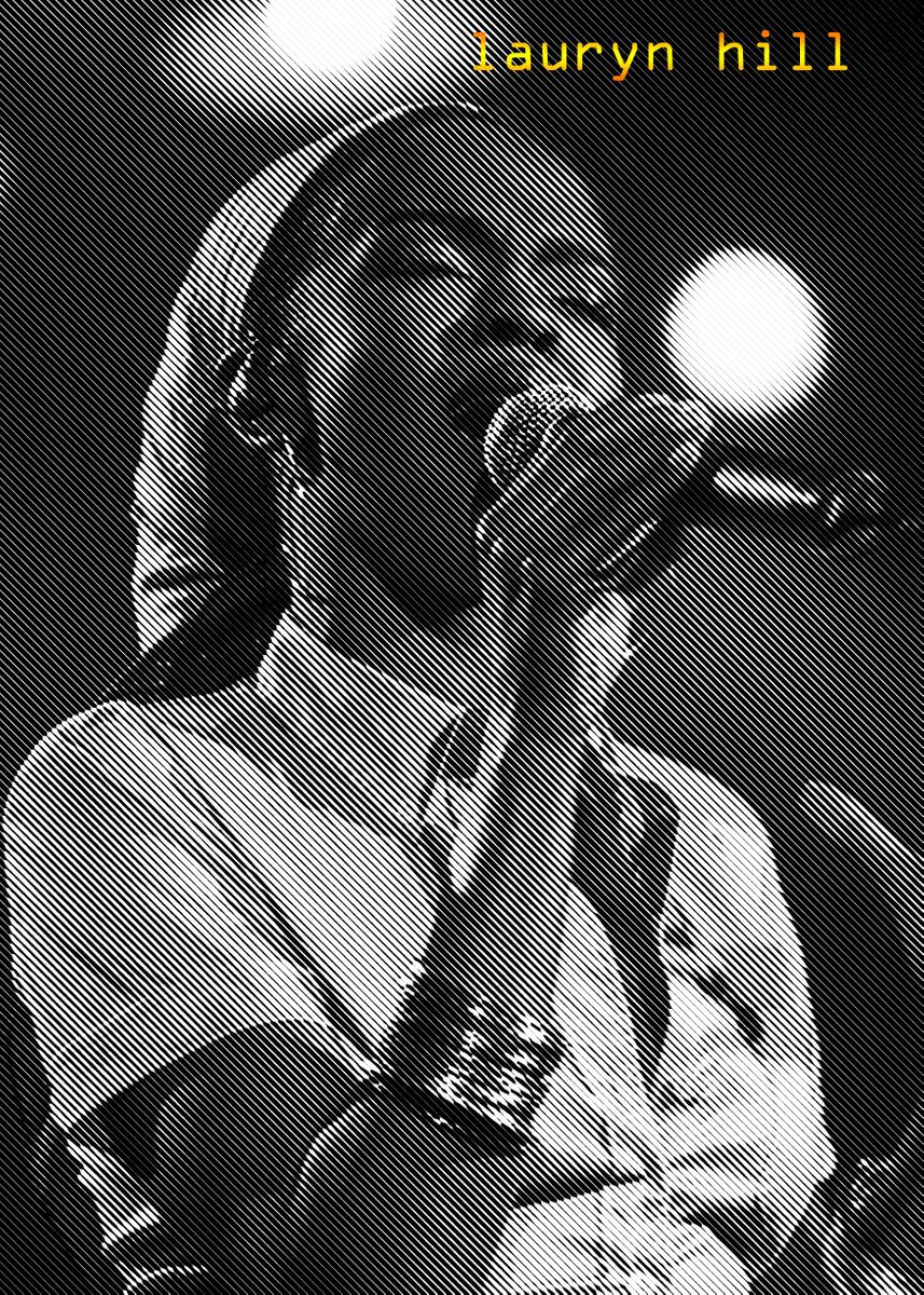 'Lauryn Hill' Poster, picture, metal print, paint by chynna getty ...