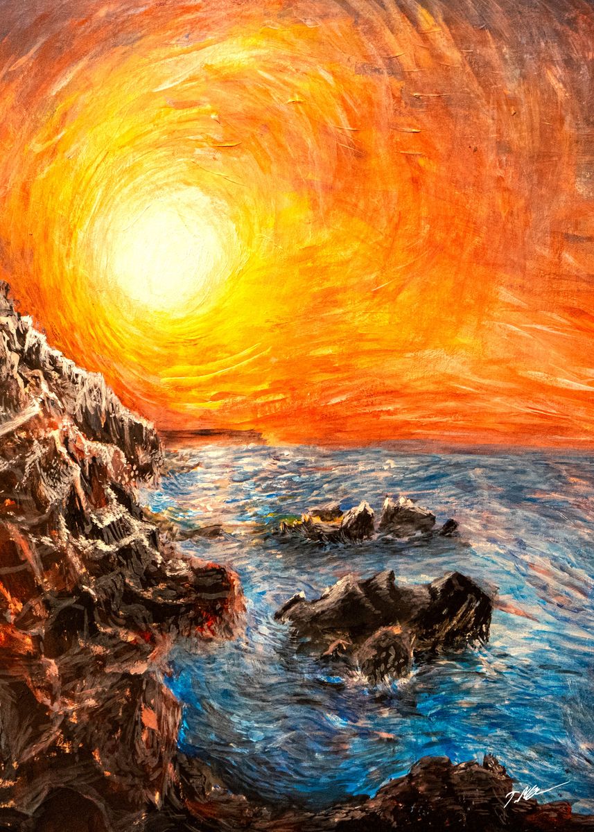 'Wait' Poster, picture, metal print, paint by Kit and Co | Displate