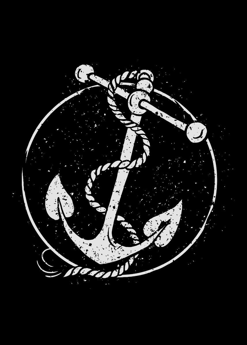 'Maritime anchor lighthouse' Poster by SirDustin | Displate