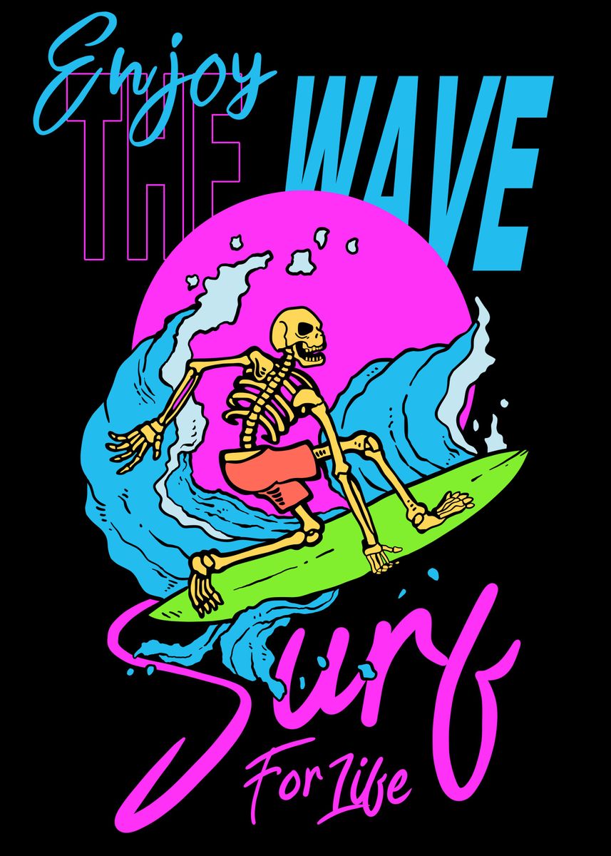 'retro wave ' Poster, picture, metal print, paint by Lardis Art | Displate