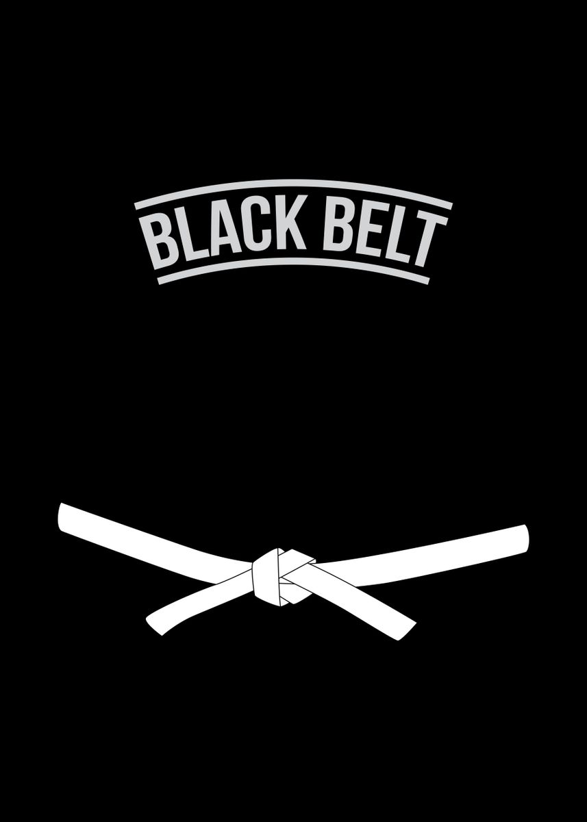 'Black Belt' Poster, picture, metal print, paint by Francois Ringuette ...