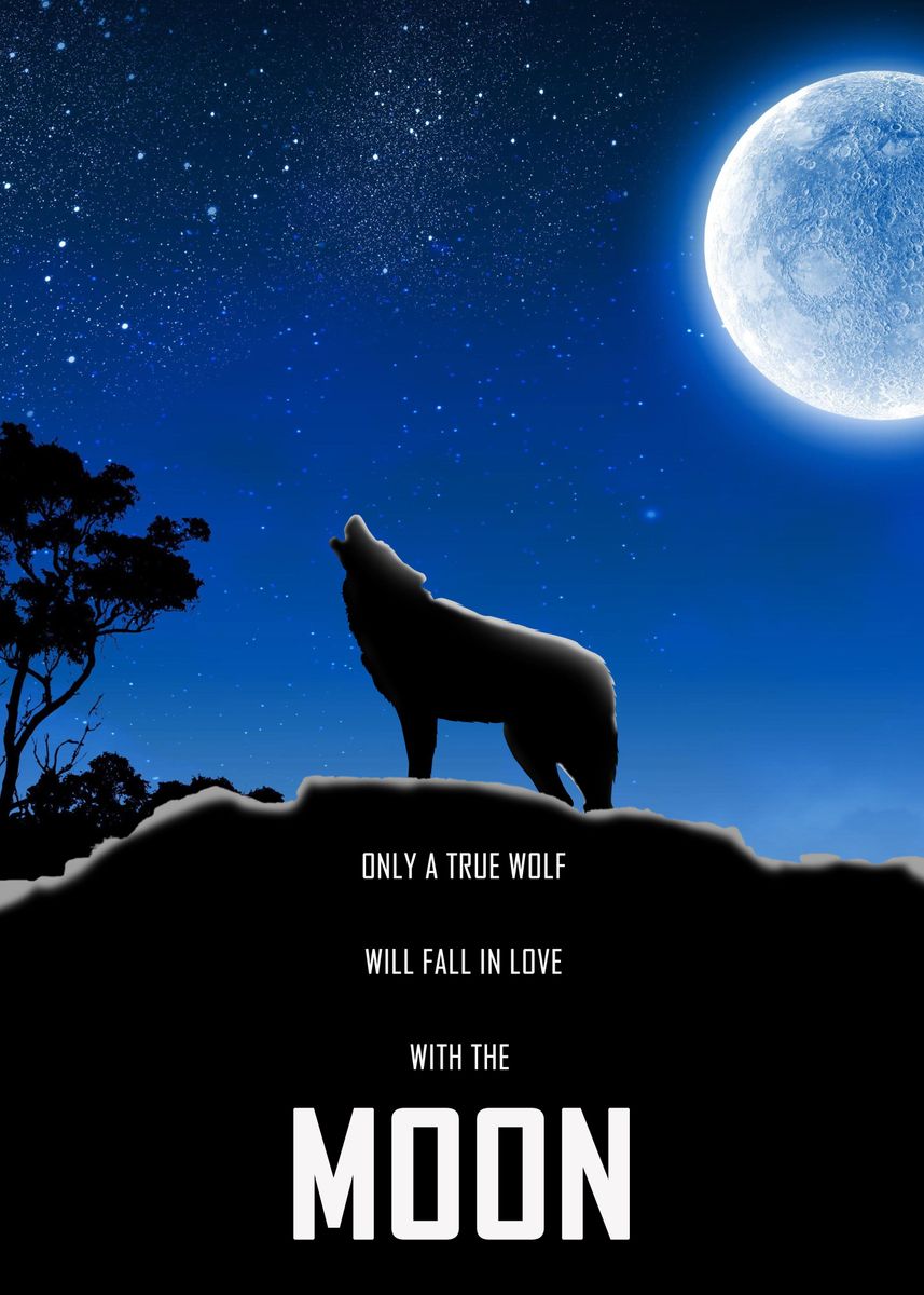 'The Wolf ' Poster by Javik Gear | Displate