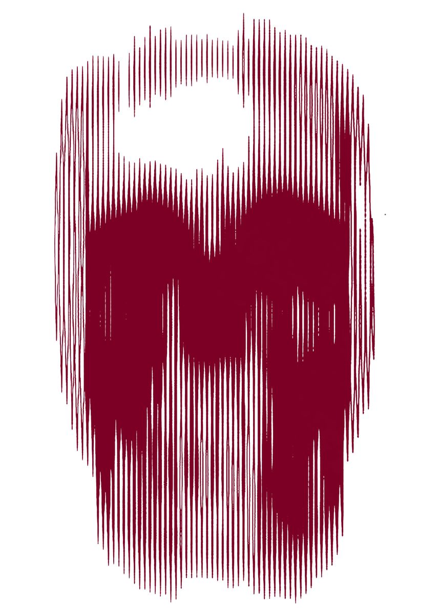 'red skull' Poster, picture, metal print, paint by luigi diamanti ...