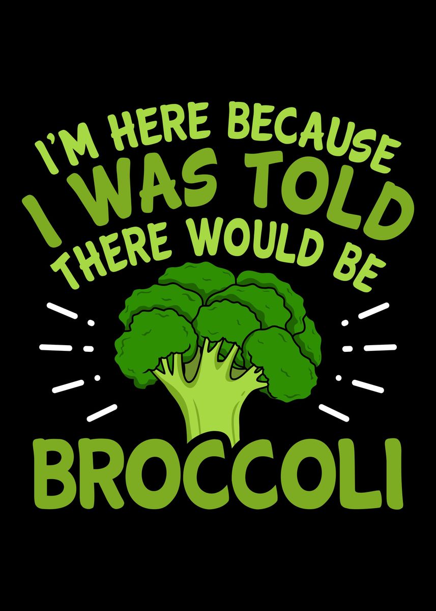 'Broccoli' Poster by Hexor | Displate