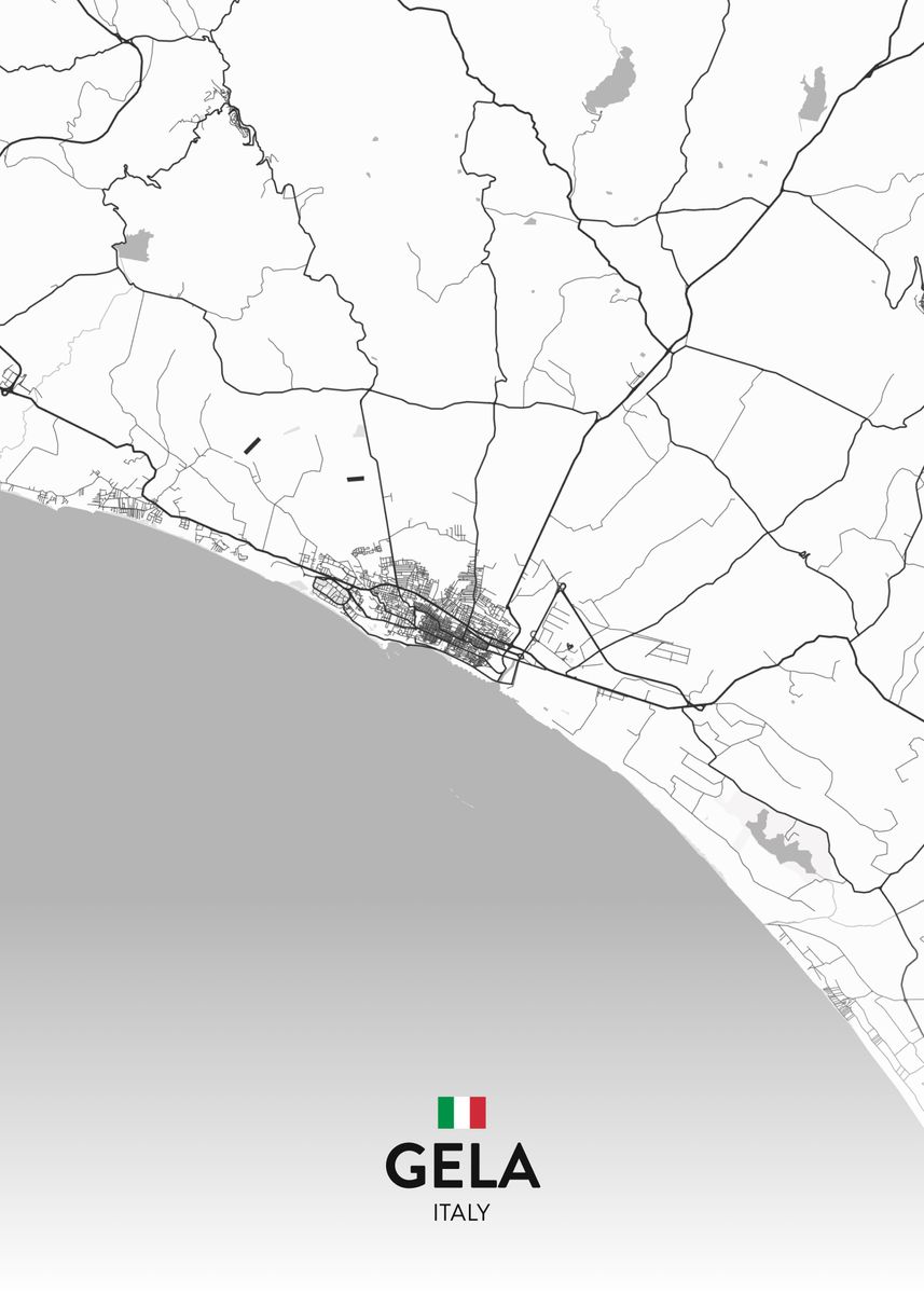 'Gela IT' Poster by IMR Designs | Displate