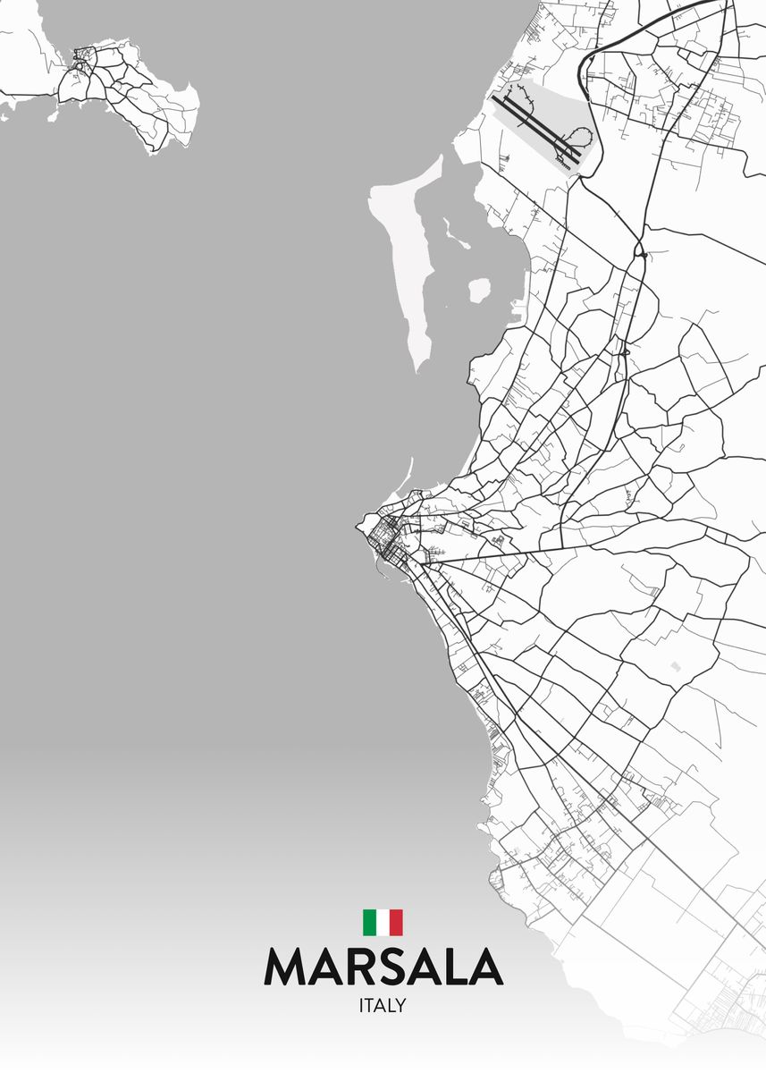 'Marsala IT' Poster, picture, metal print, paint by IMR Designs | Displate