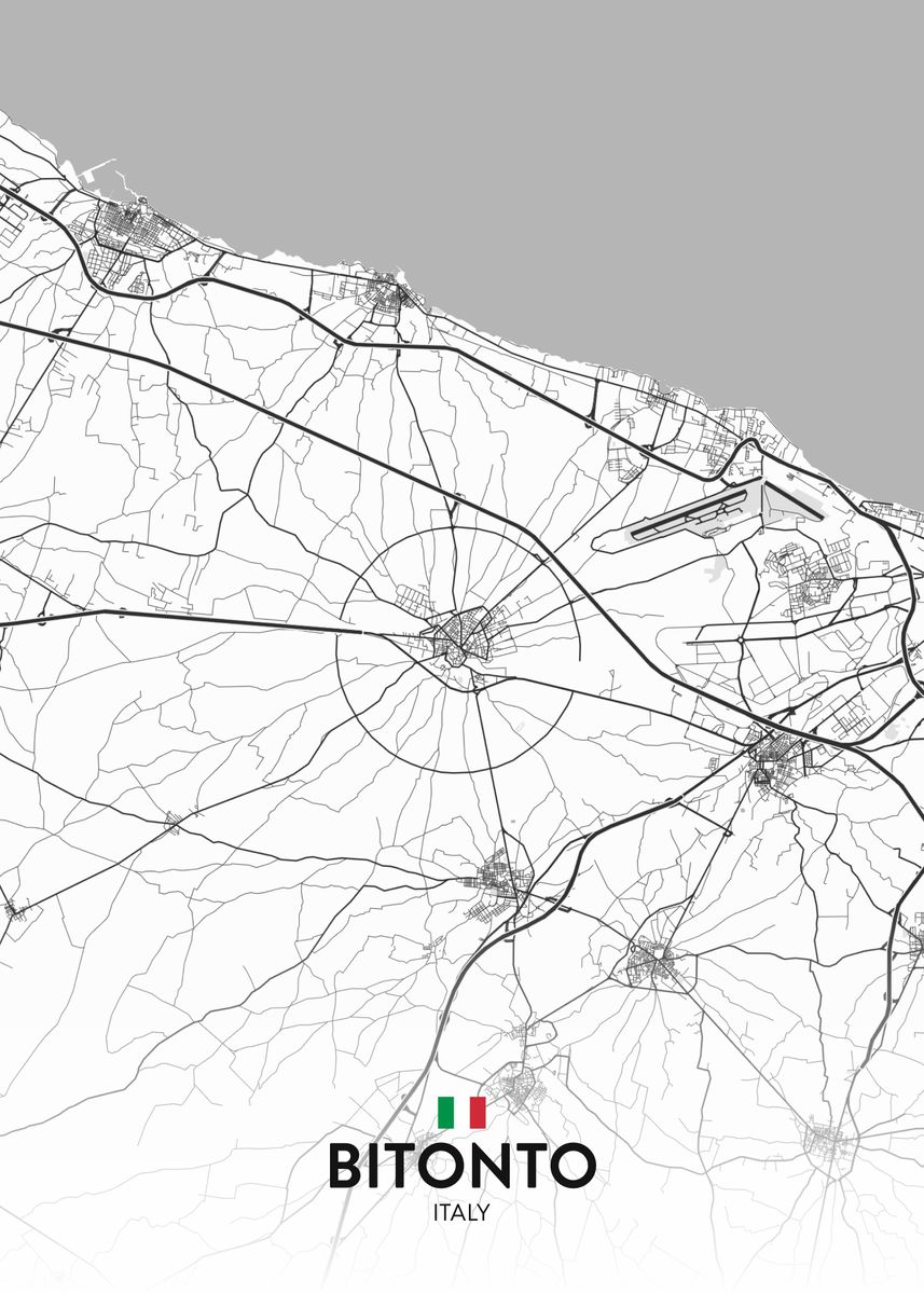 'Bitonto IT' Poster by IMR Designs | Displate