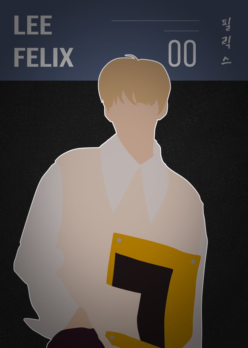 'Felix' Poster, picture, metal print, paint by Gise | Displate