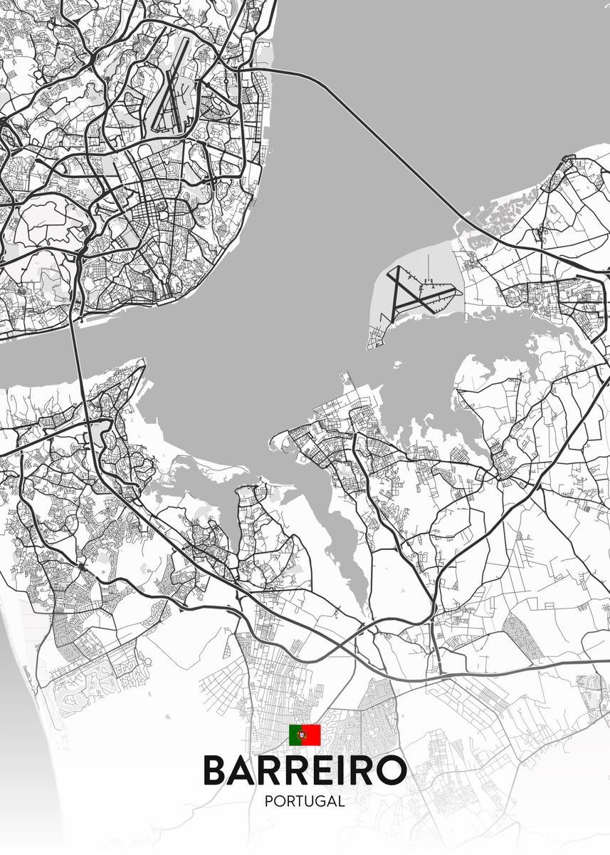 'Barreiro PT' Poster by IMR Designs | Displate