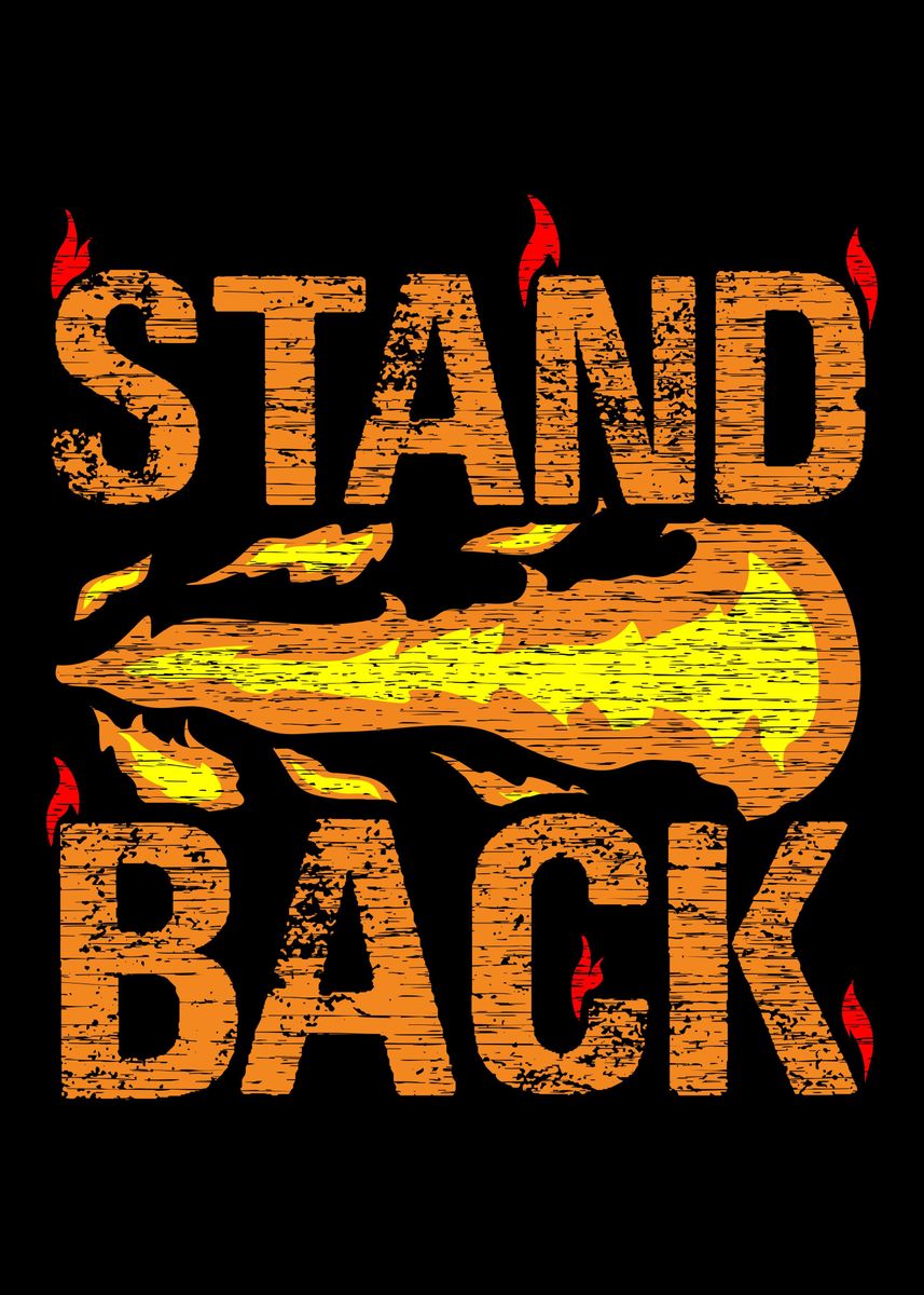 'Flamethrower' Poster by Hexor | Displate