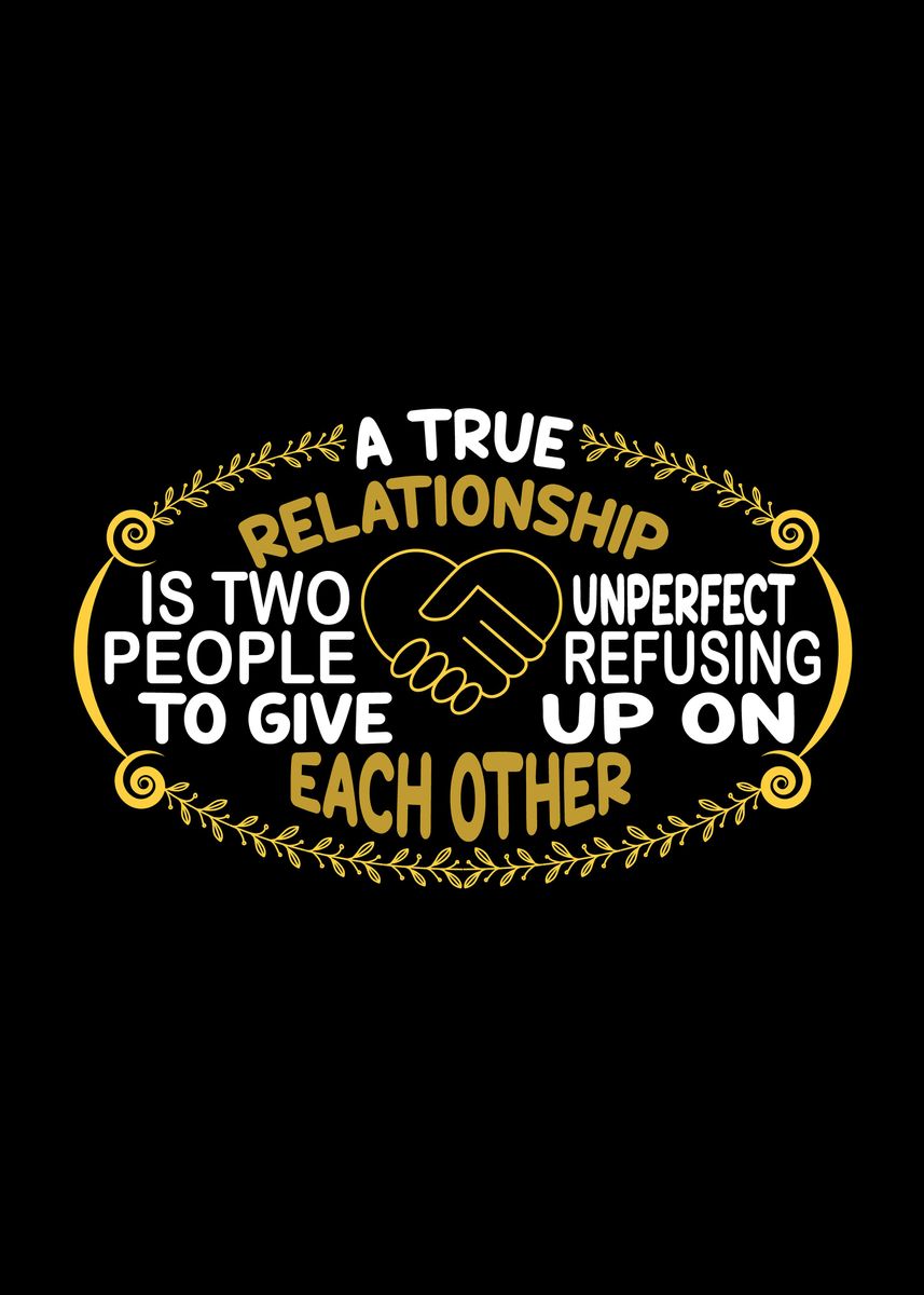 'A True Relationship' Poster, picture, metal print, paint by Beone ...