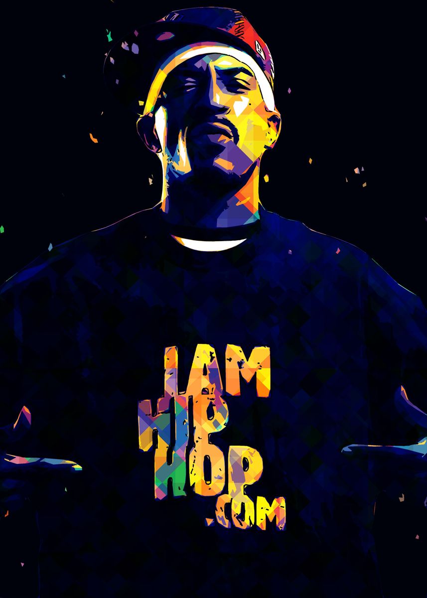 'Rakim ' Poster, picture, metal print, paint by Creative Poster | Displate