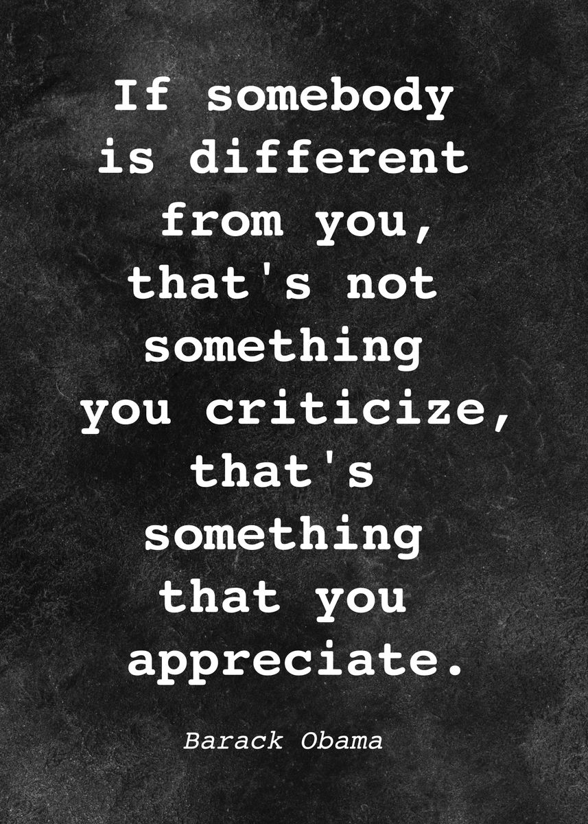 'Barack Obama Quote D009' Poster, picture, metal print, paint by Go ...