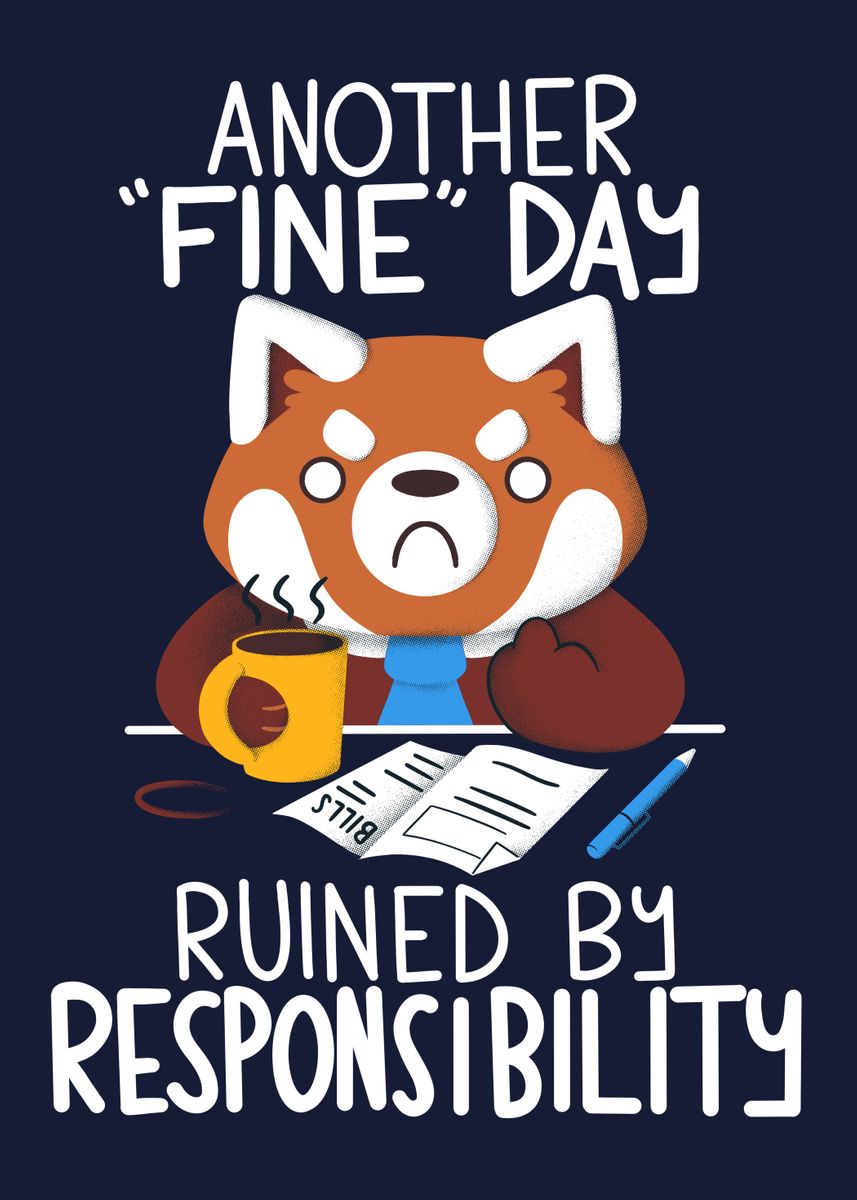 'Day Ruined' Poster, picture, metal print, paint by Sara Gaiaudi | Displate