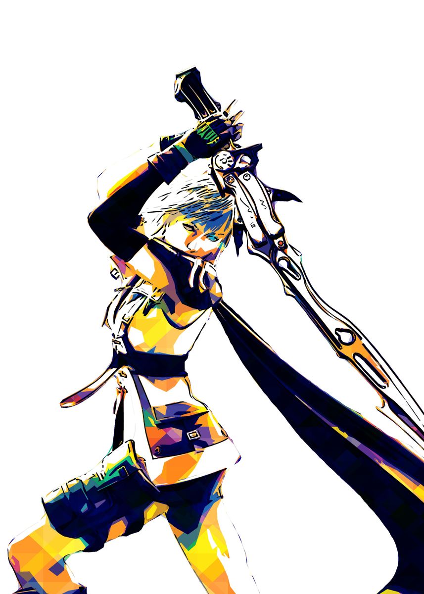 'Final Fantasy' Poster, picture, metal print, paint by D A N | Displate