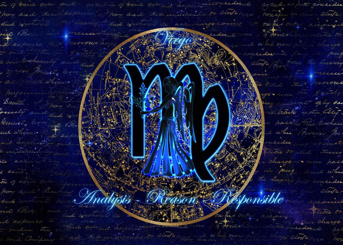 'VIRGO' Poster by WE ART | Displate