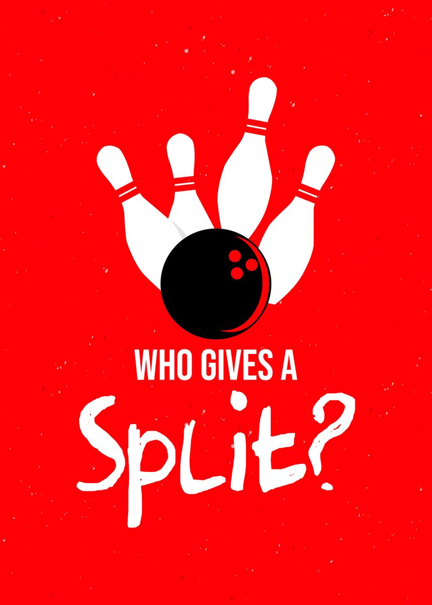 'Funny Bowling Wall Art' Poster, picture, metal print, paint by ...