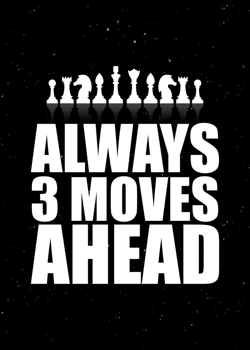 'Chess Player Wall Decor' Poster by Decoratier Qwerdenker | Displate